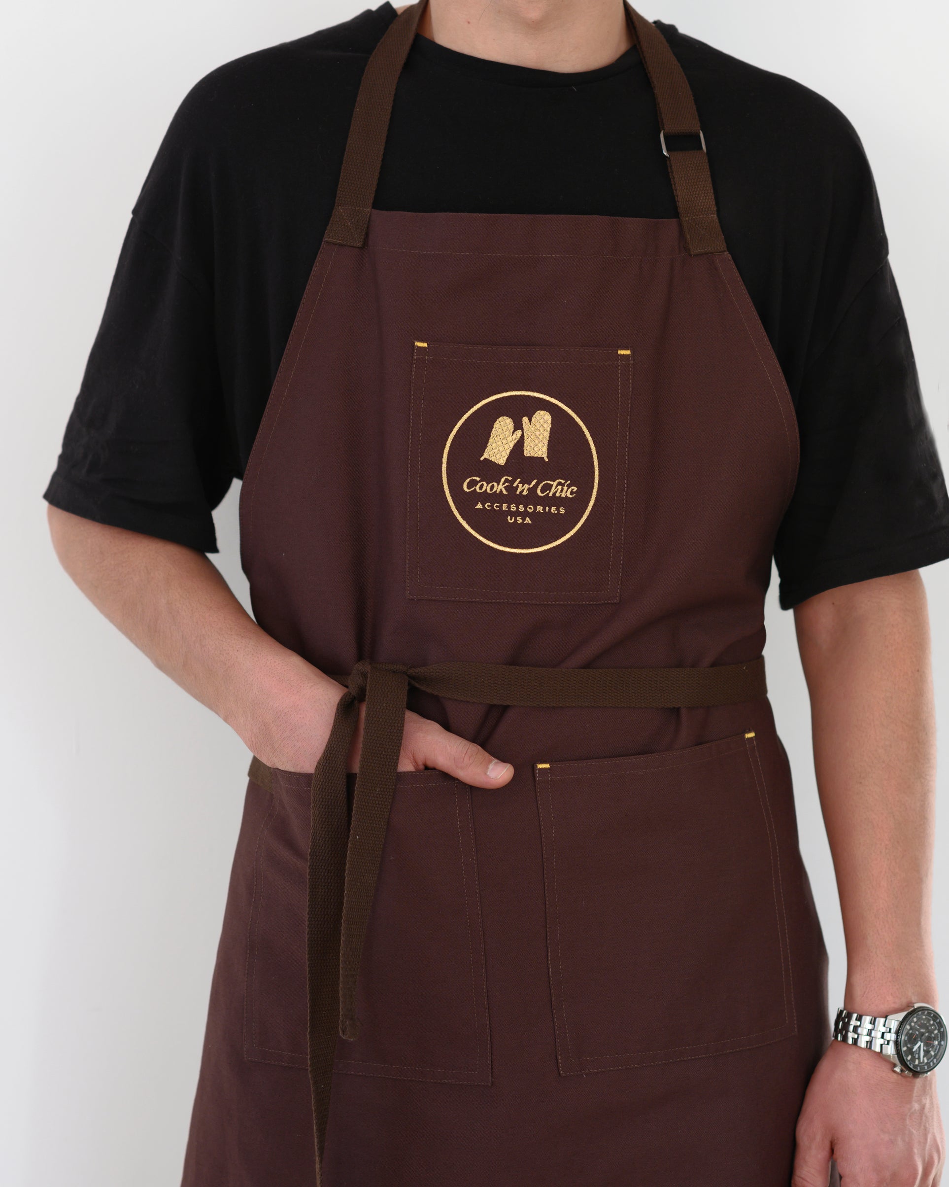Buy Essential Chef's Apron Choco from Cook'n'Chic®